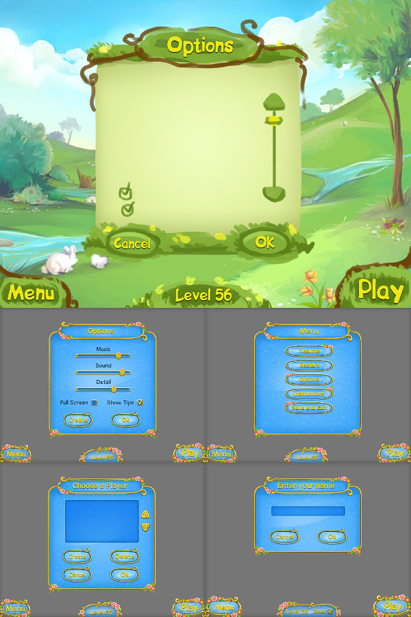 Match-3 Game Art Services