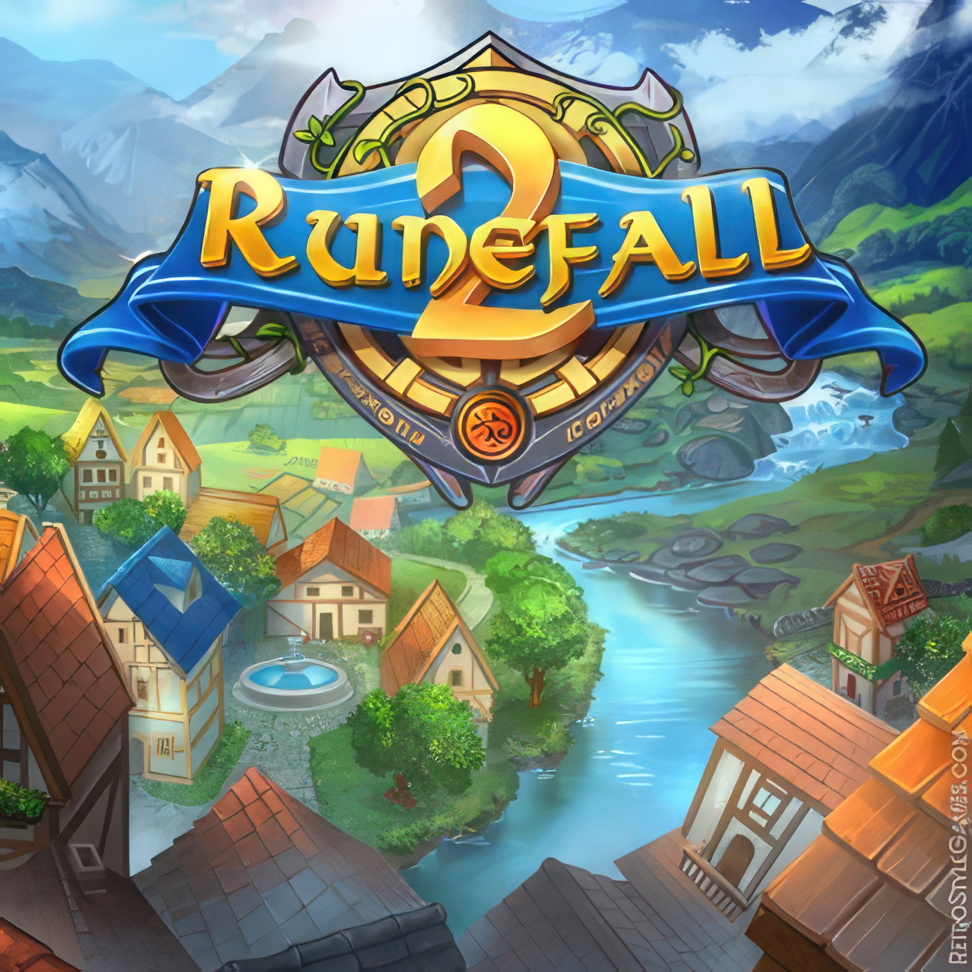 Runefall | 2D village backgrounds & simple game character design