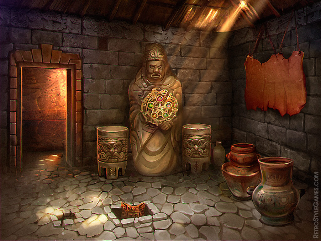 Designing 2D Backgrounds for Puzzle-Adventure Game