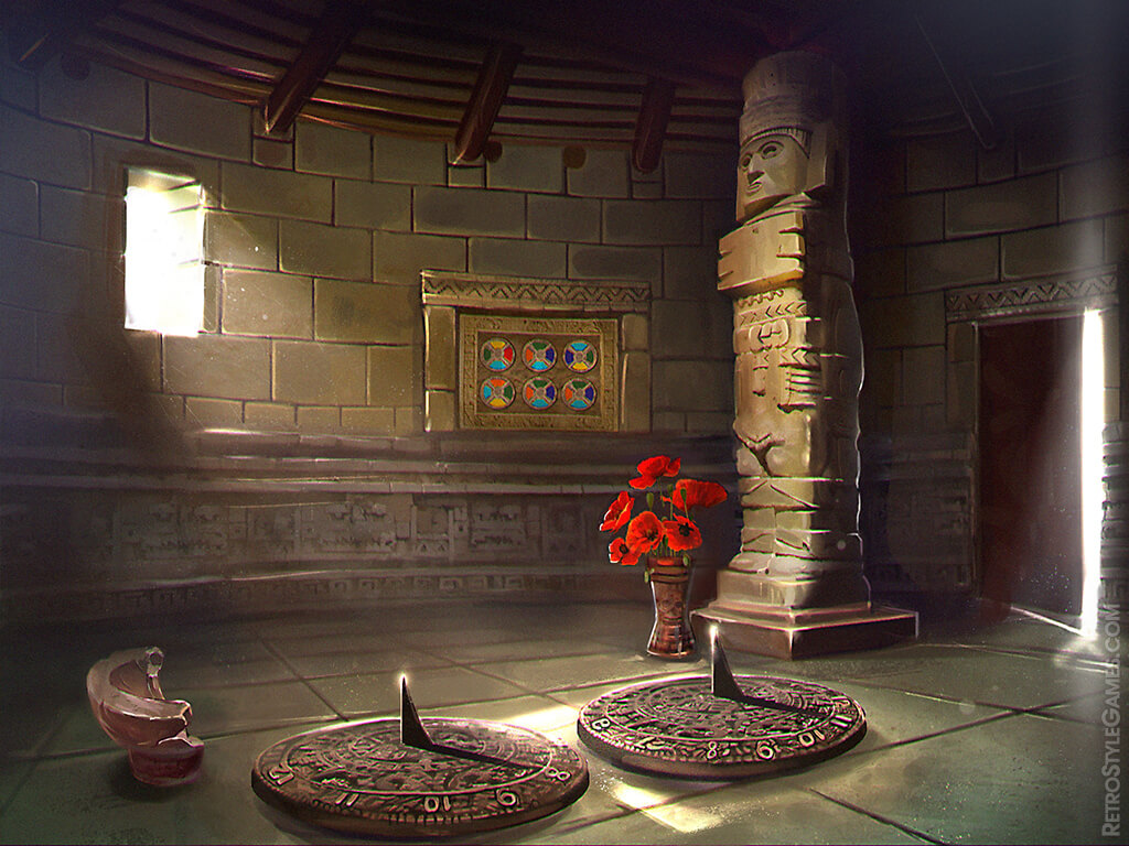 Designing 2D Backgrounds for Puzzle-Adventure Game