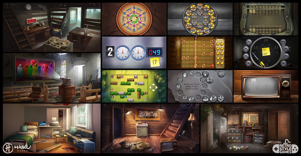 Horror Game Art & Backgrounds | The Covenant project