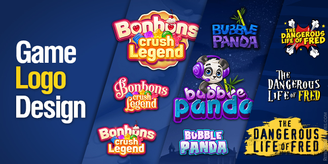 Game Logo Design - RetroStyle Games