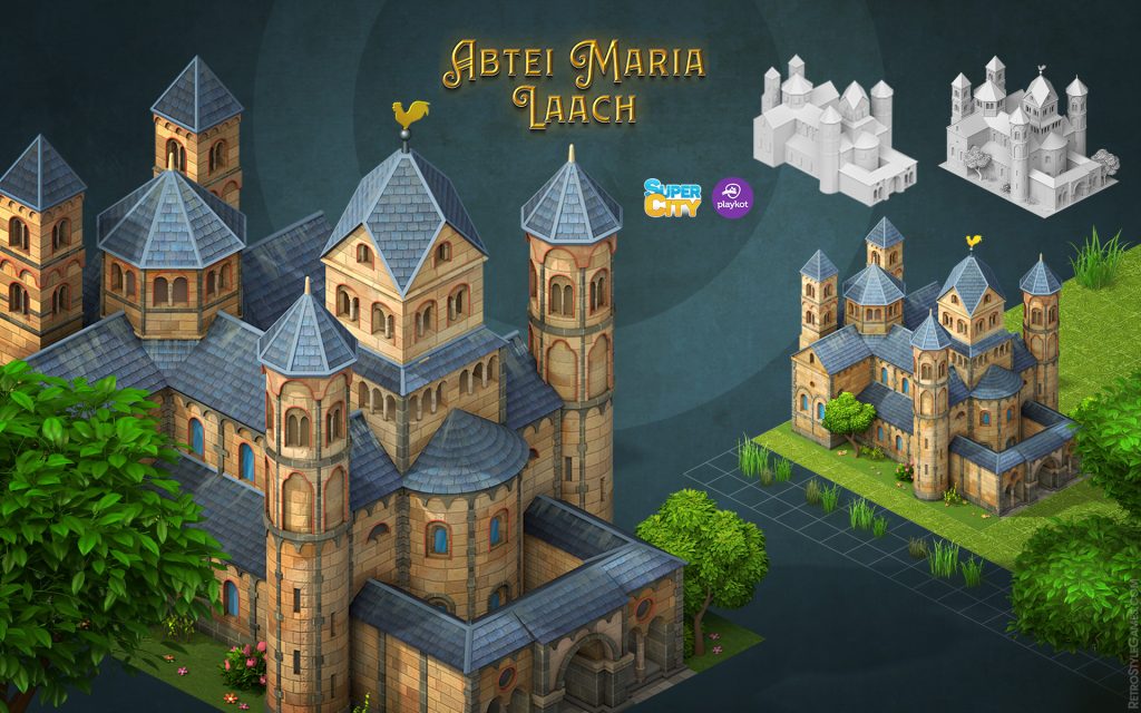 Isometric Buildings & Construction Animation | SuperCity