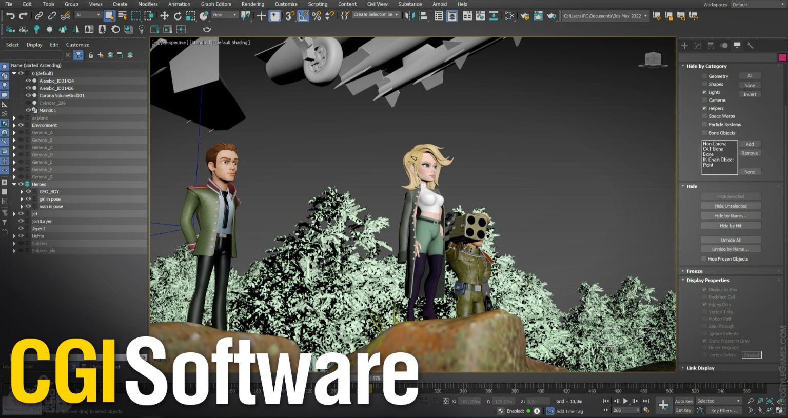 Difference Between CGI and 3D Animation - RetroStyle Games