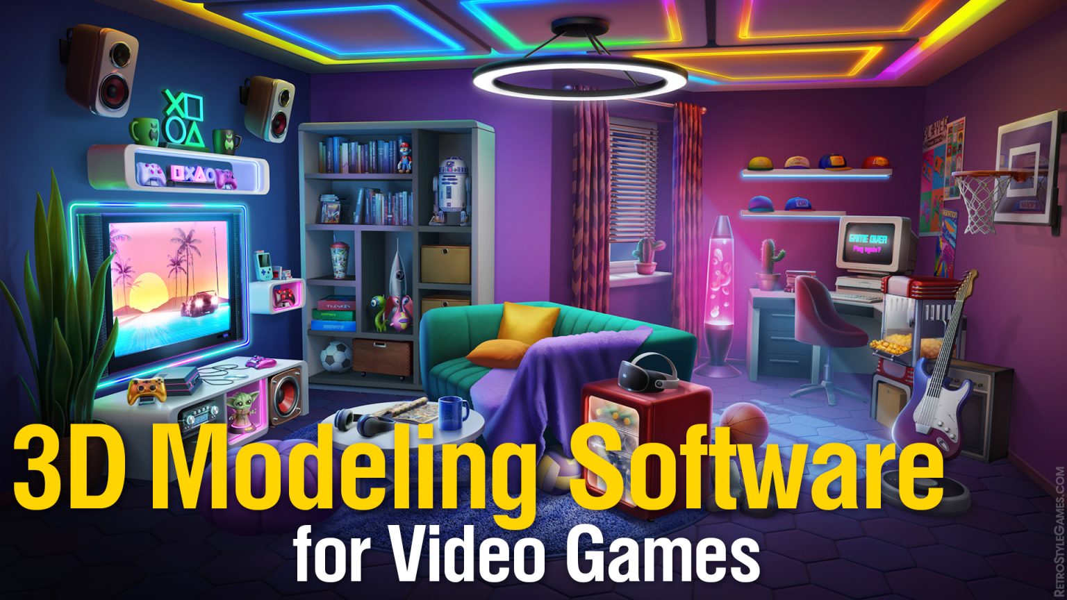 What 3D Modeling Software is Used for Video Games