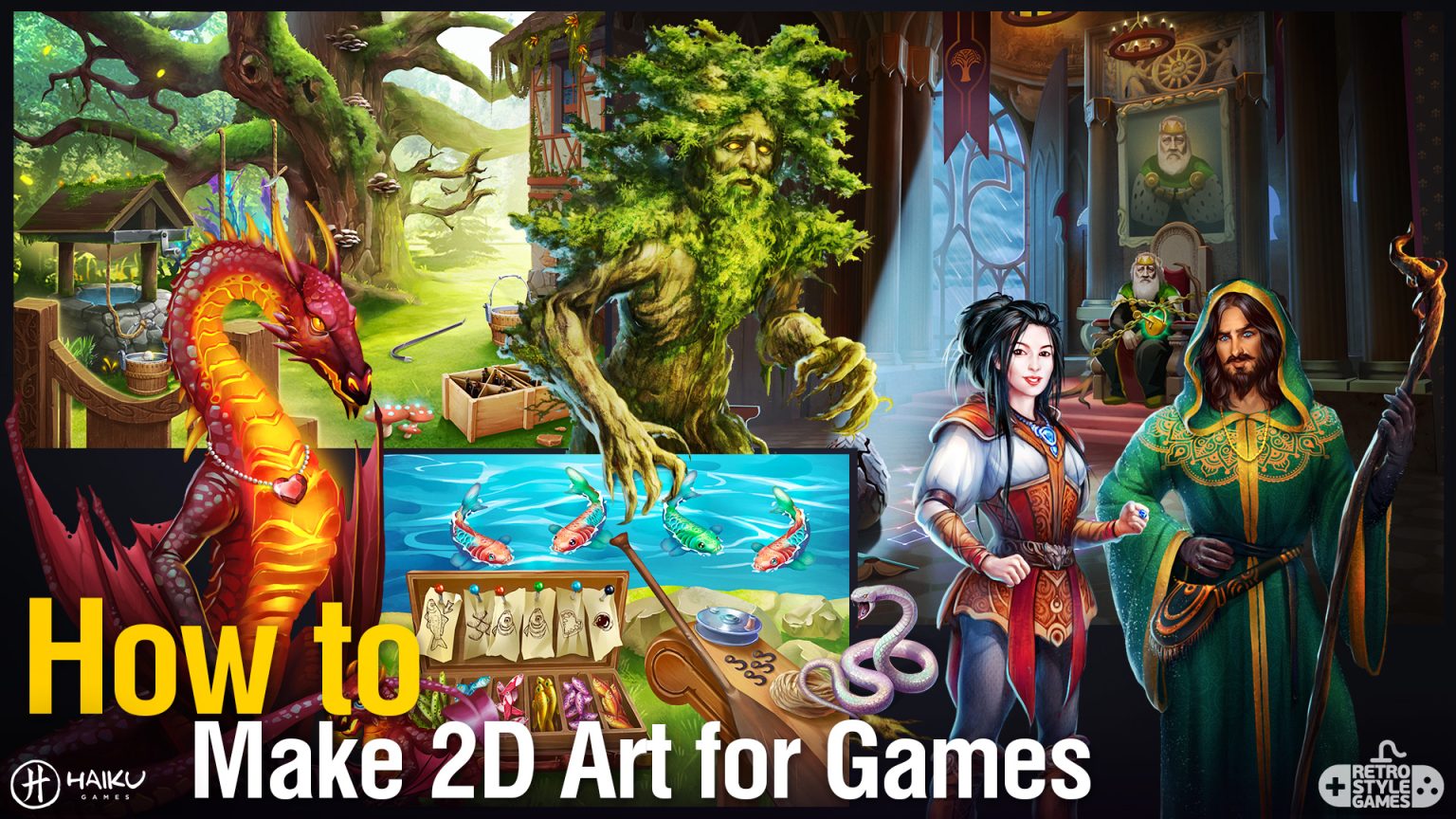 How to Make 2D Art for Games - RetroStyle Games