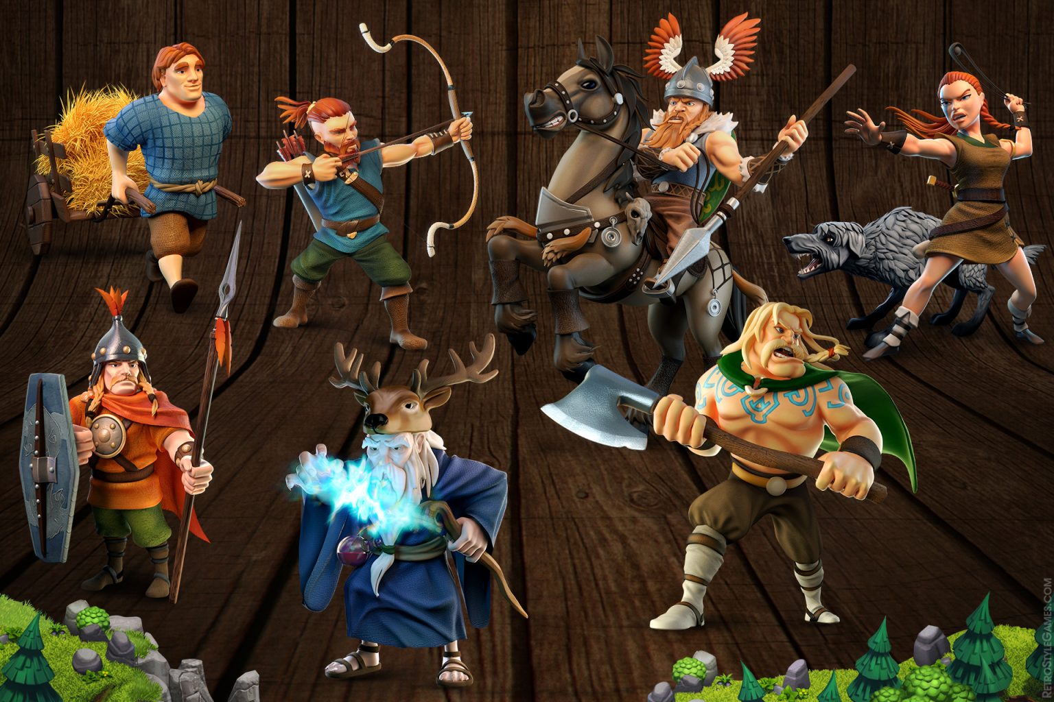 Modern RPG Character Portraits