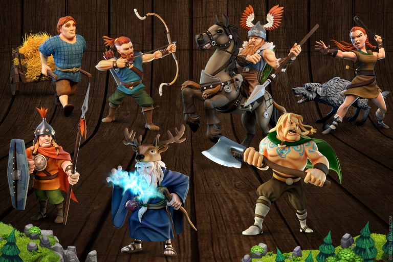 Modern RPG Character Portraits