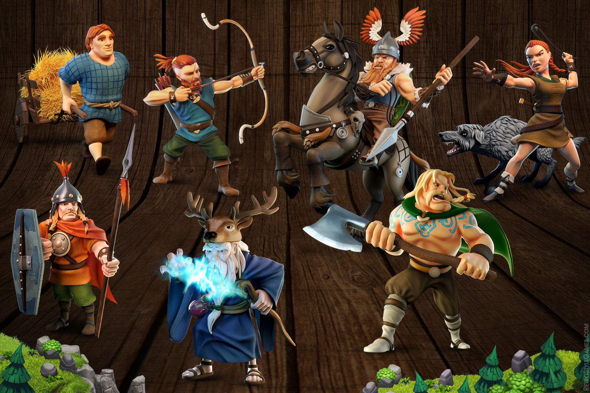 Modern RPG Character Portraits