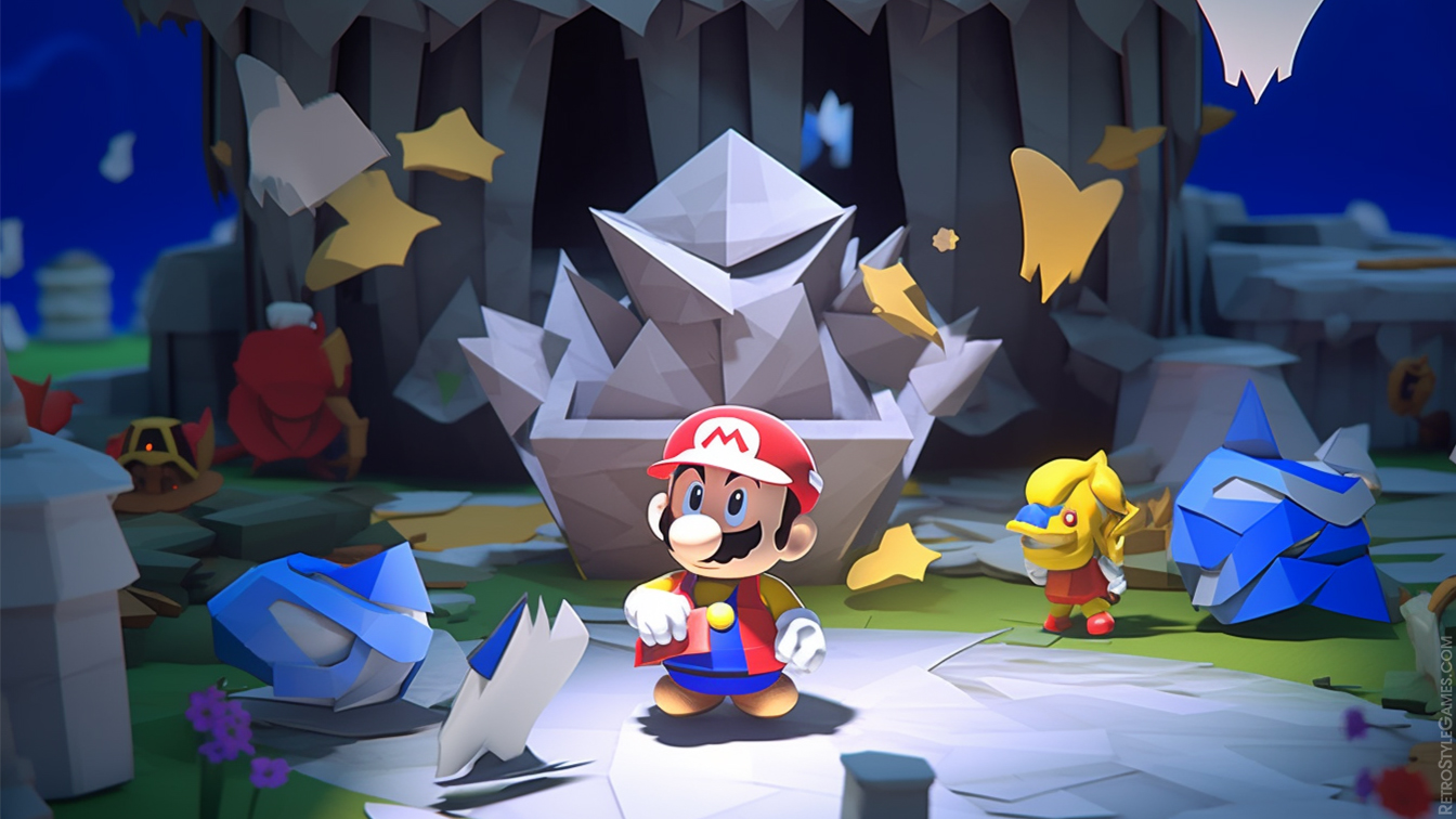 Successful Examples of 2D Characters in 3D Environments