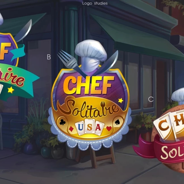 Solitaire characters & game design | Chef Solitaire: USA