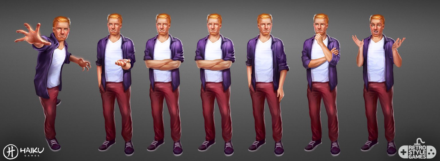 Character Design Sheets for Video Games