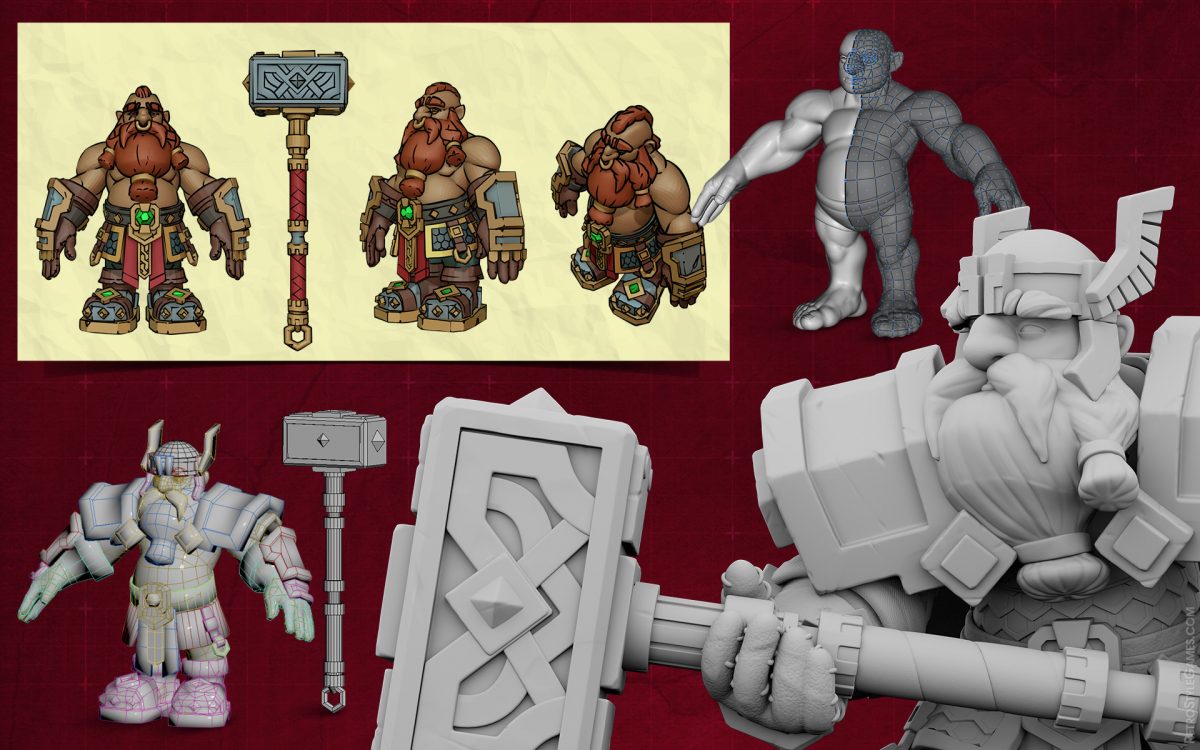 Character Design Sheets for Video Games