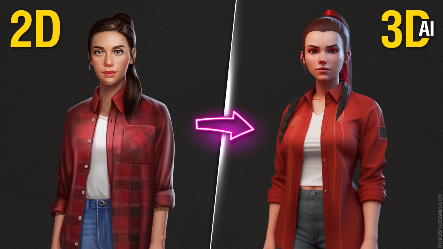 2D Image to 3D Model AI Render: Process with Stable Diffusion