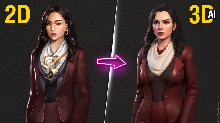 2D Image to 3D Model AI Render: Process with Stable Diffusion