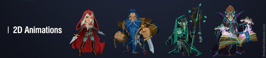 2D Game Character Design: Cartoon, Stylized and Simple