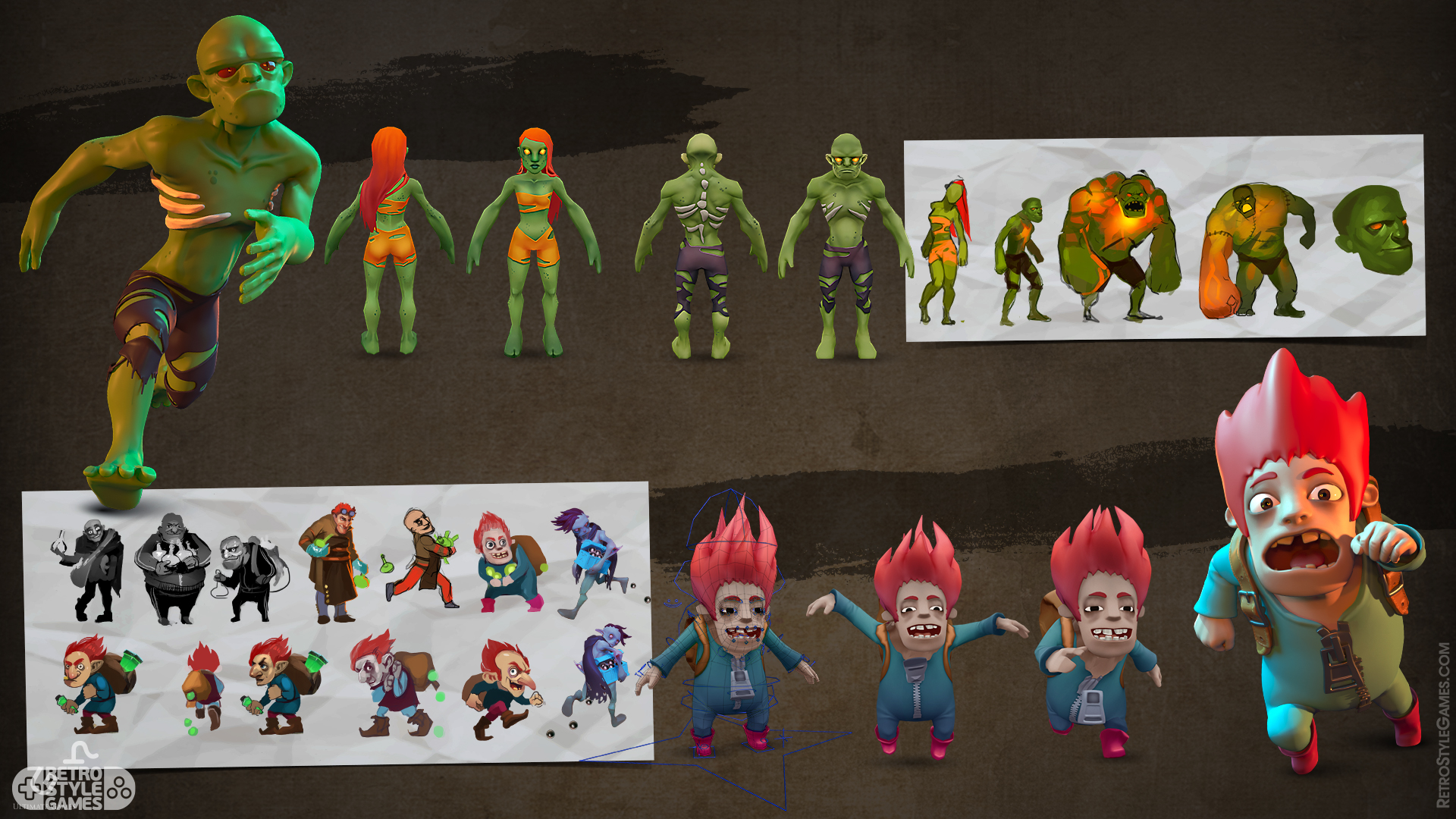 Character Design Studio | RetroStyle Games