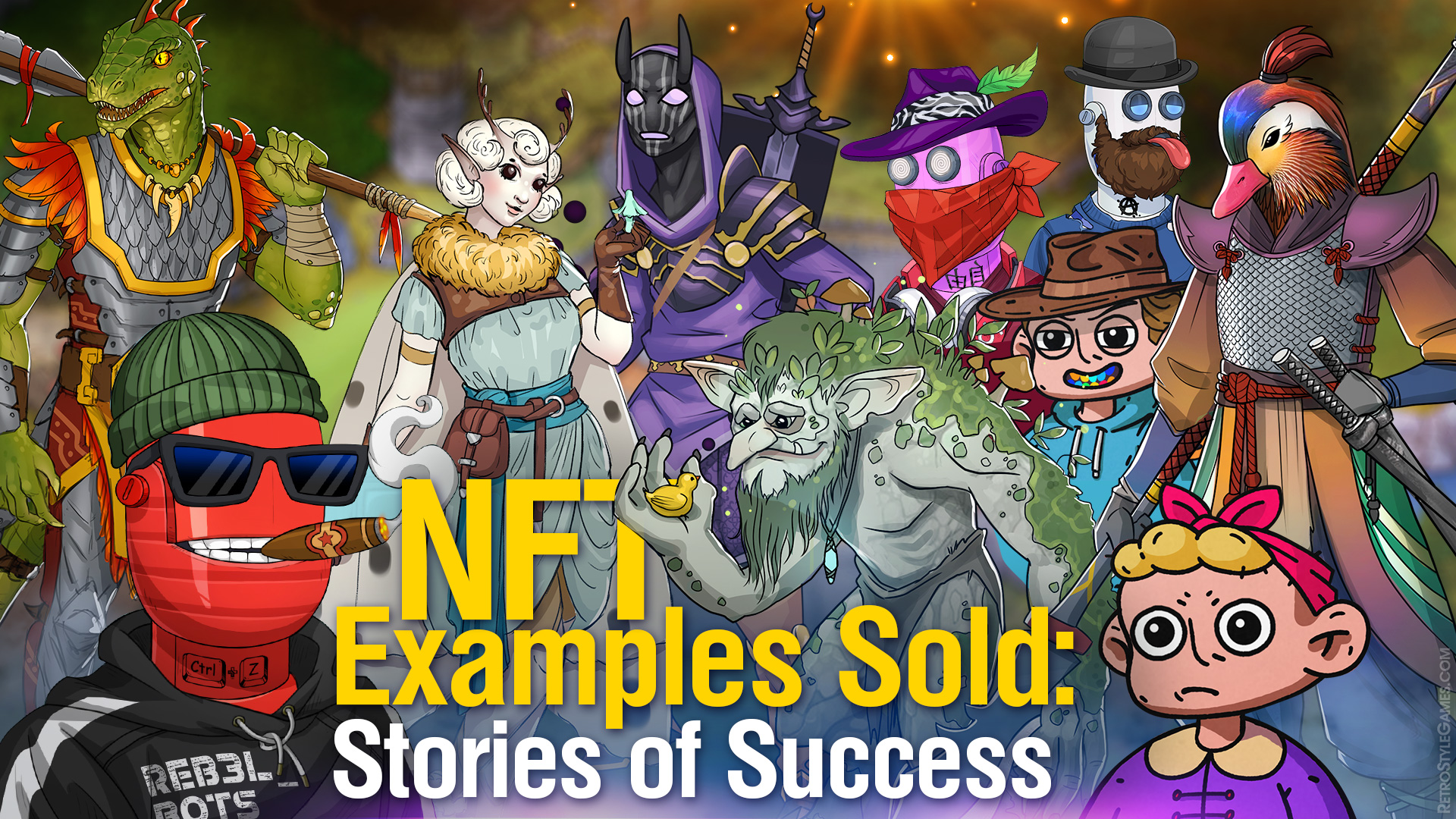 NFT Examples Sold: Stories of Success with Our NFT Art Services