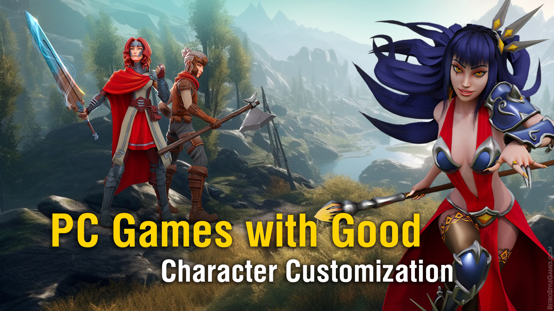 PC Games with Good Character Customization