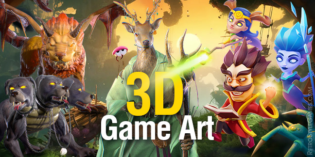 3D Game Art Outsourcing Studio | Top 3D Art Services