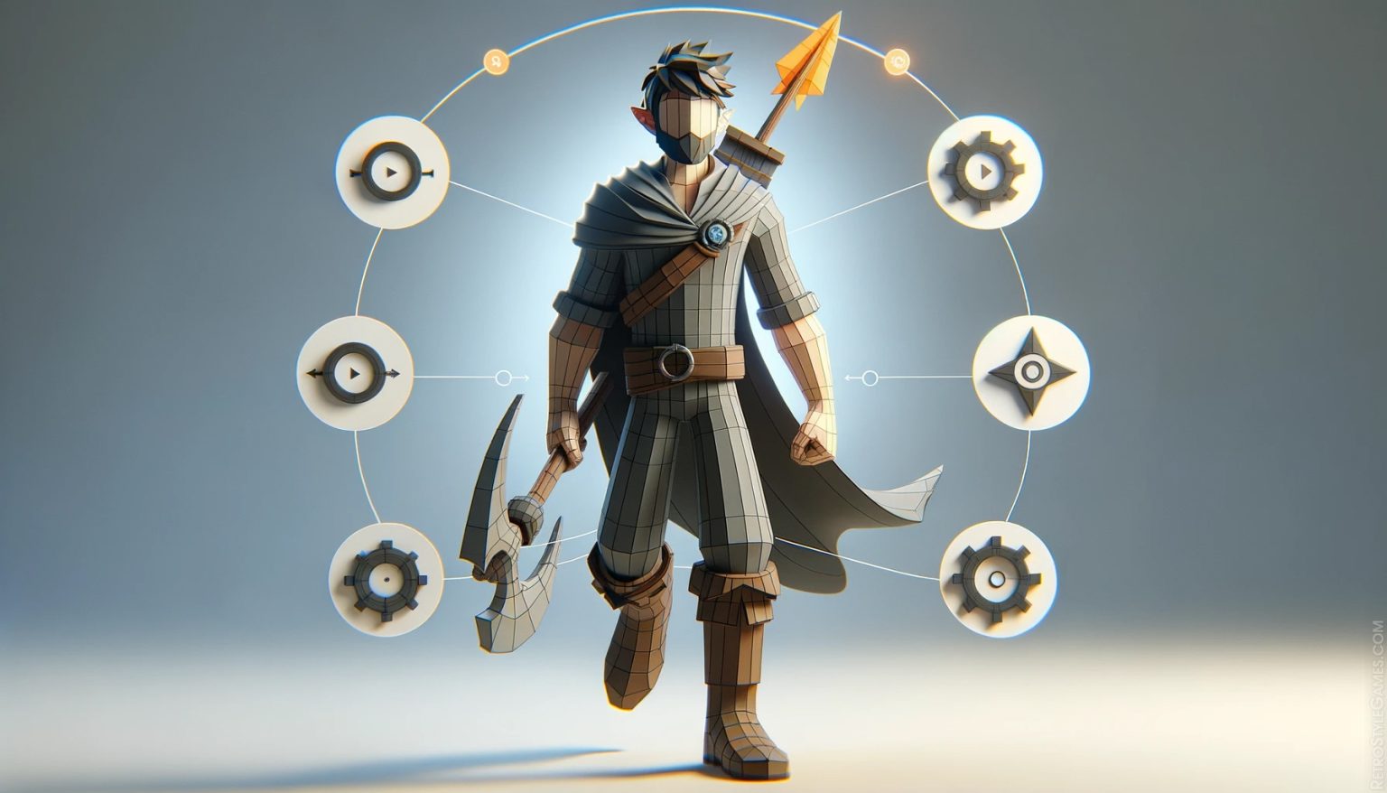 3D Model Rigging for Games