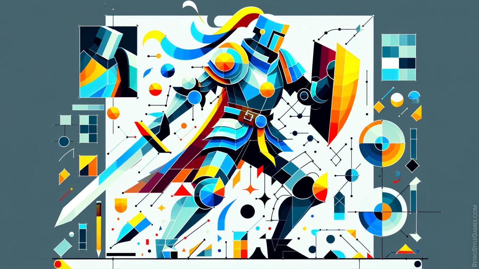 Vector Game Art: Principles, Implementation, Challenges & Solutions