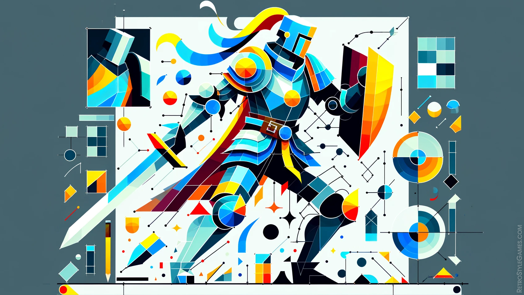 Vector Game Art: Principles, Implementation, Challenges & Solutions