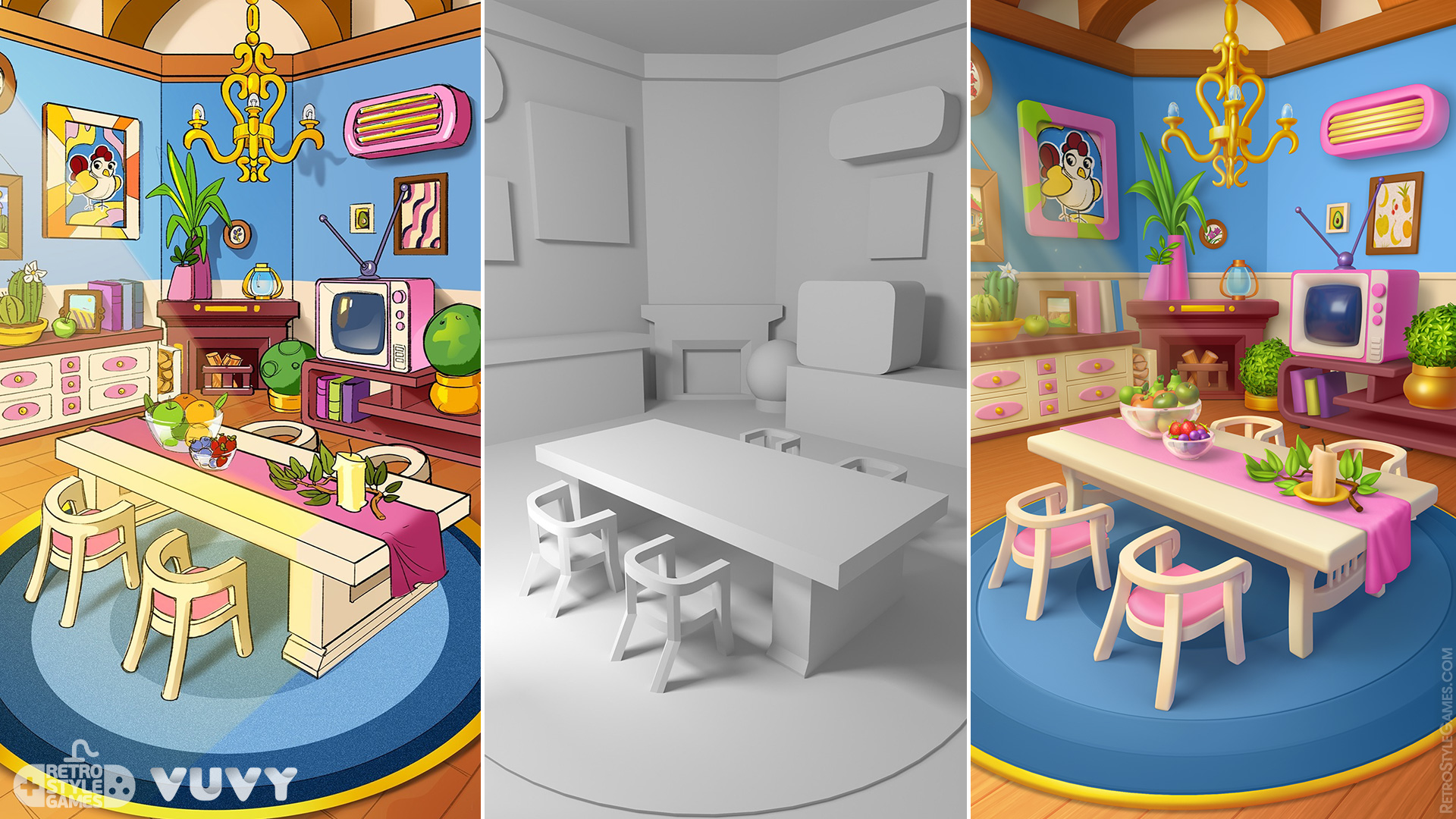 Match-3 Game Icons & Backgrounds | Berry Match Project