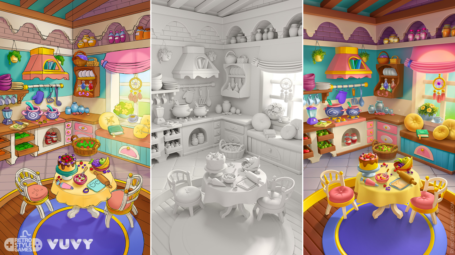 Match-3 Game Icons & Backgrounds | Berry Match Project