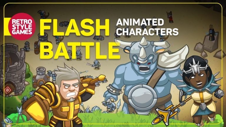 Flash 2D Animated Battle | Characters from CodeCombat