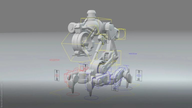 3D Model Rigging for Games