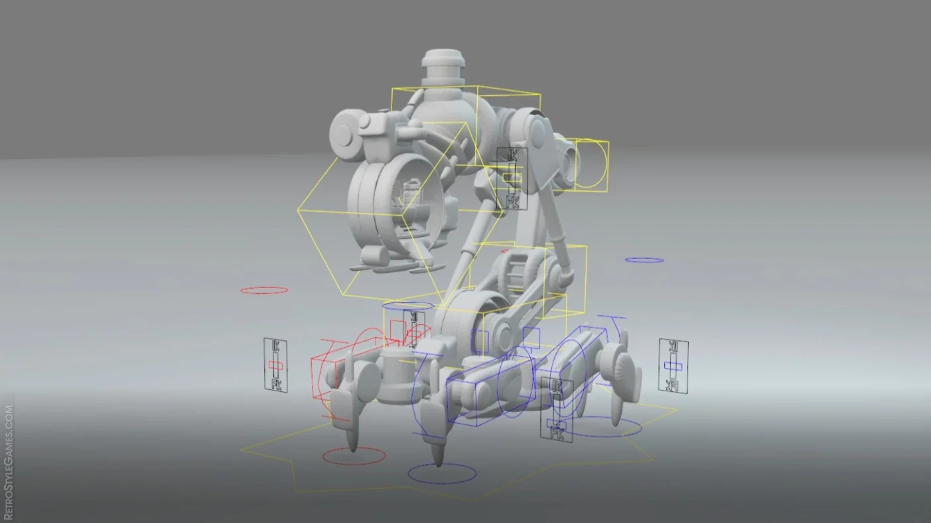 3D Model Rigging for Games