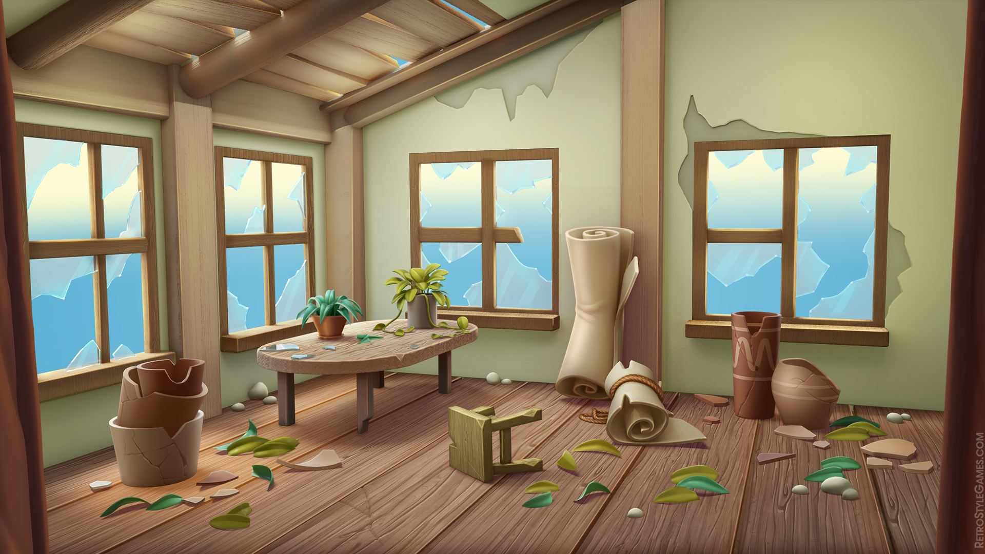 Top 2D Game Environment Design Services | RetroStyle Games