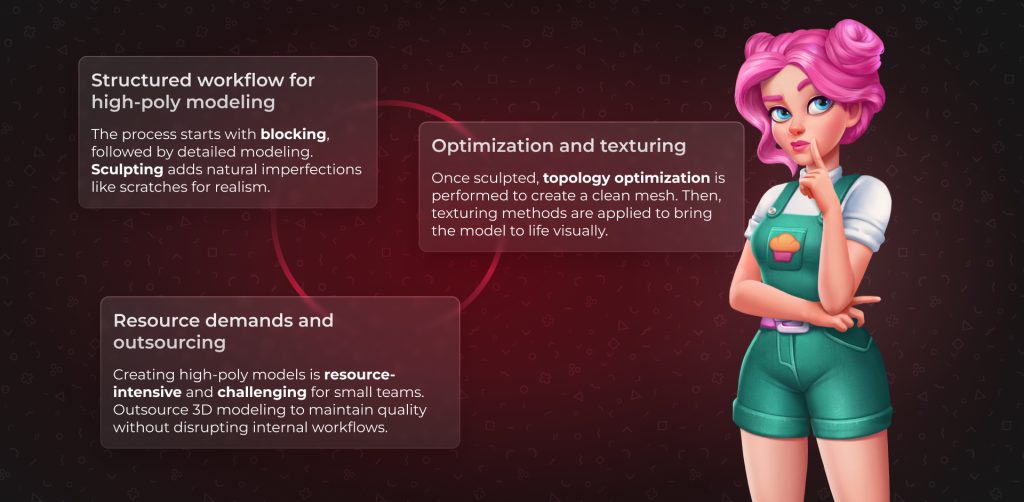 High Poly Models in 3D: What They Are and How They're Used