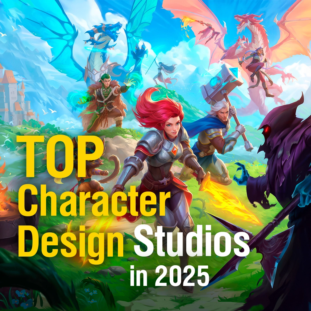 Top 10 character design companies in 2025 - RetroStyle Games