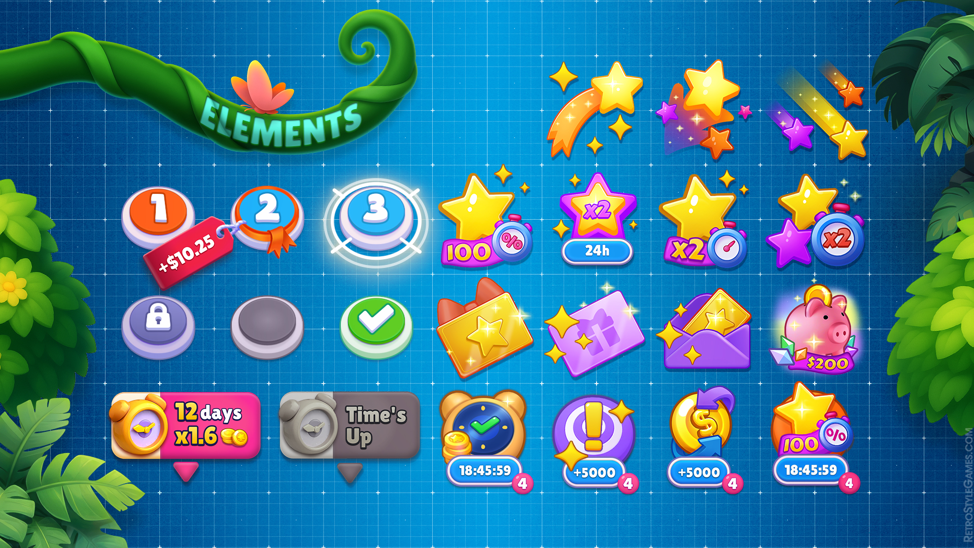 Mobile Game UI/UX Redesign | Play-to-Earn App Art & Maps