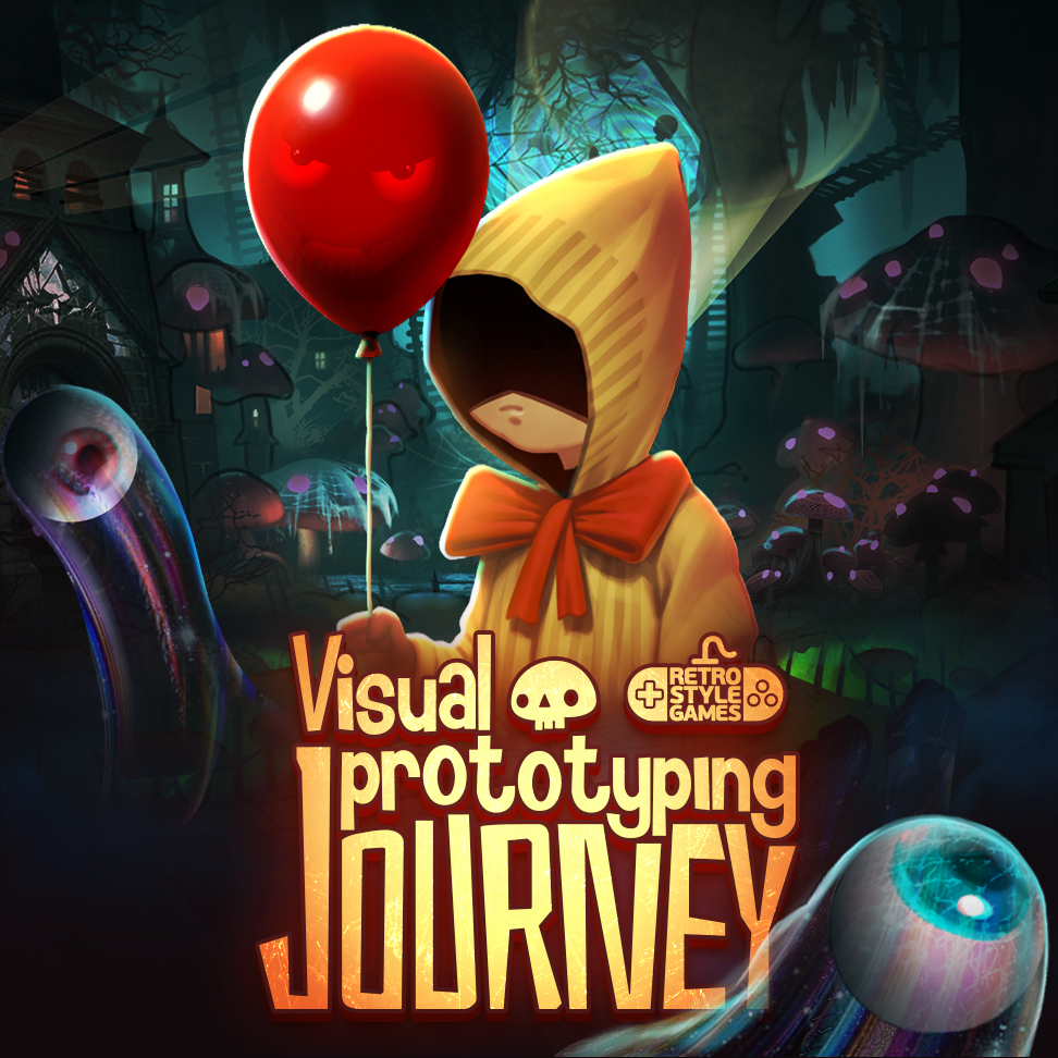 Visual Game Art Prototyping Locations, Characters, Maps