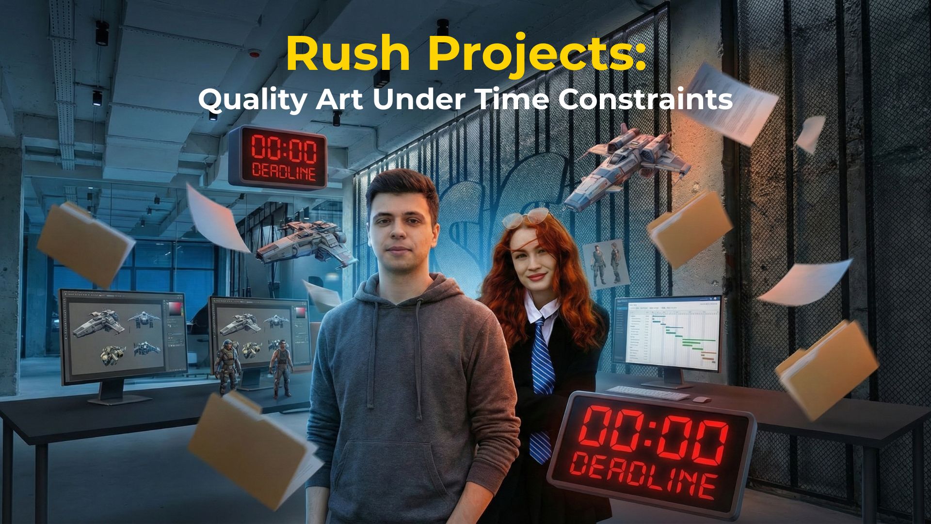Rush Projects: Quality Art Under Time Constraints - RetroStyle Games
