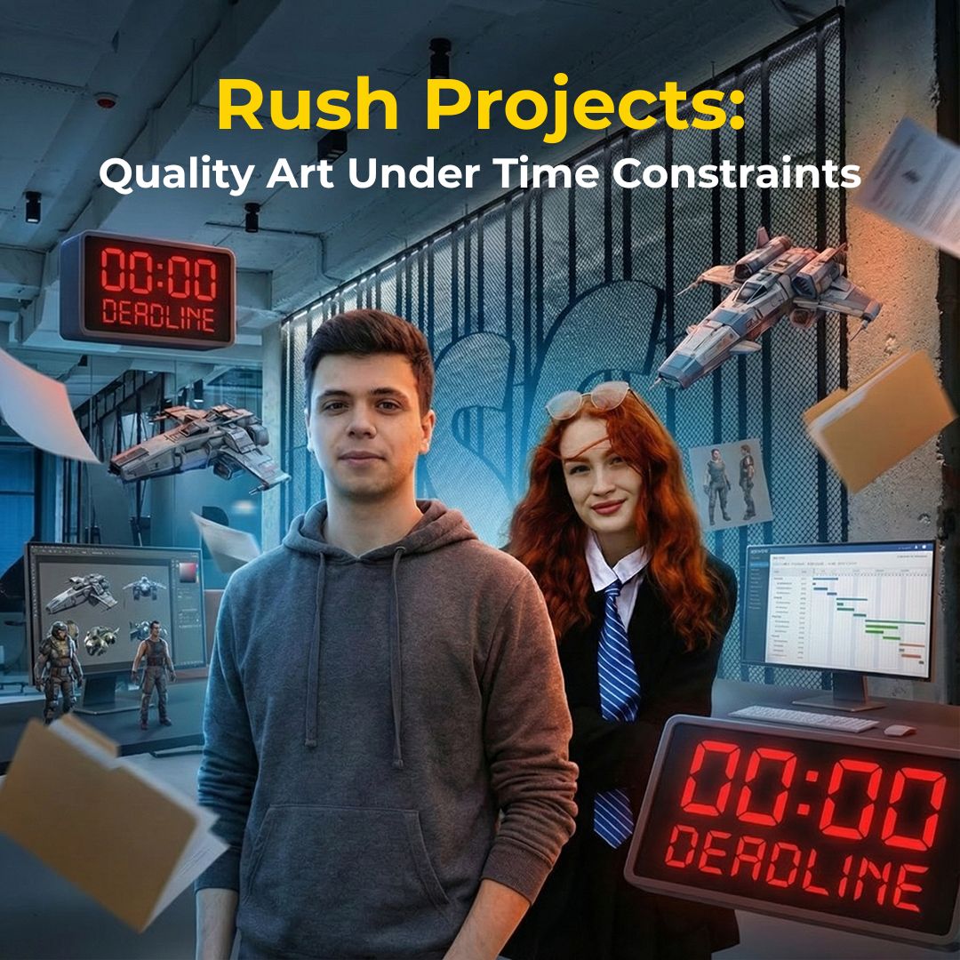 Rush Projects: Quality Art Under Time Constraints - RetroStyle Games